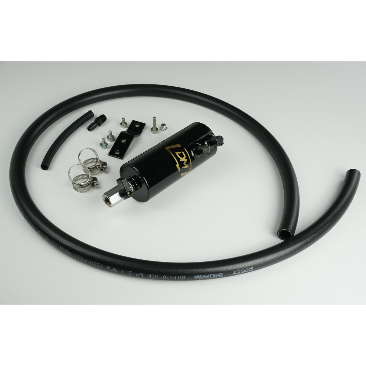 Damond Motorsports Universal Oil Catch Can Kit — Speed Science
