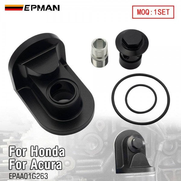 EPMAN Oil Filter Relocation Adapter Kit For Honda B/D/H/F/K Series ...