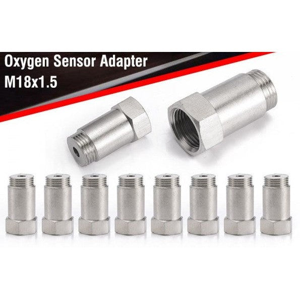Epman O2 OXYGEN SENSOR SPACER TEST PIPE EXTENSION M18X1.5 HHO 41MM ...