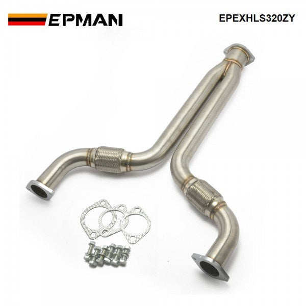 EPMAN Y Pipe Exhaust Downpipe - 03-09 Nissan 350Z 3.5L 2005,2007 ...