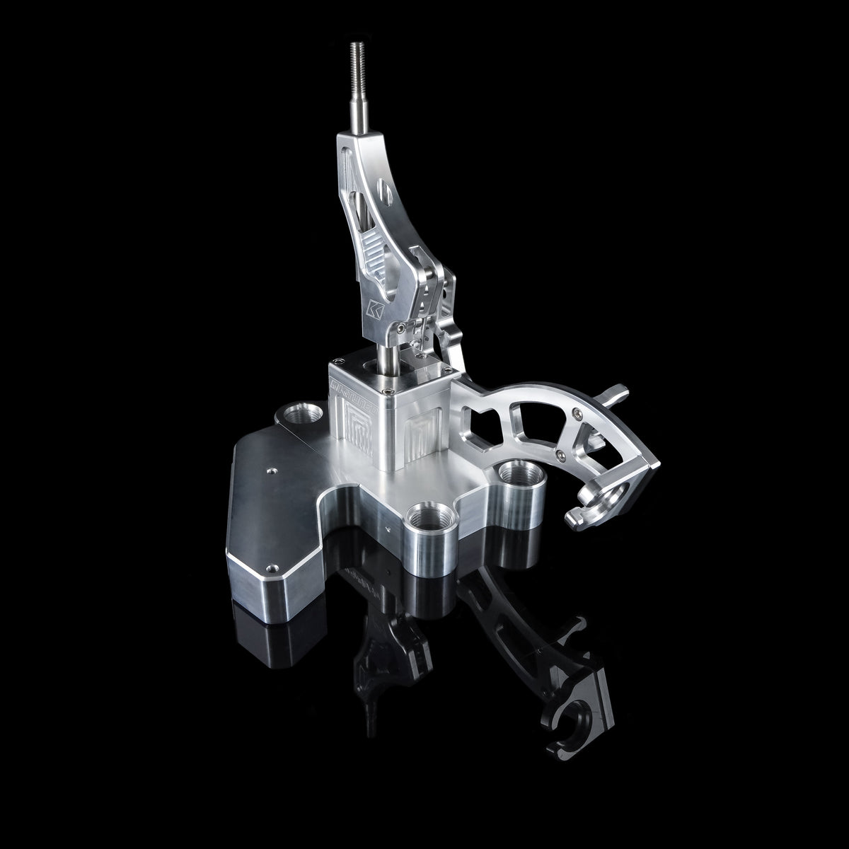 K-Tuned Race-Spec Billet RSX Shifter with Mini Base Plate and Staging — Speed Science