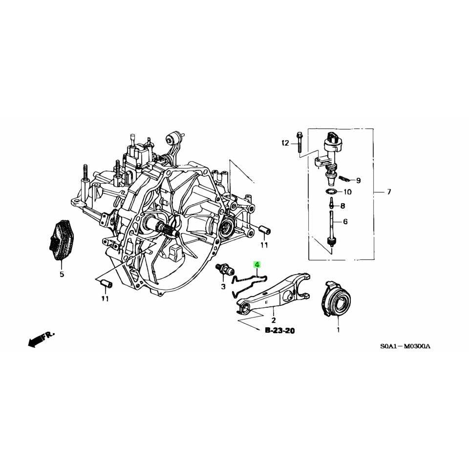 Genuine Honda Clutch Fork Spring - D, F, H, K Series — Speed Science