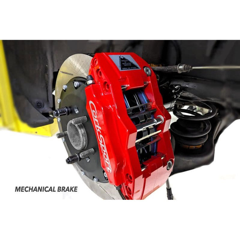 CorkSport Rear Big Brake Kit with Parking Mechanism for Mazdas — Speed ...