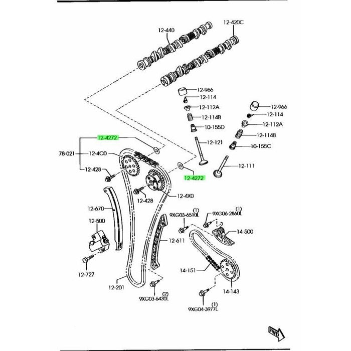 Mazda MS3/MS6 Camshaft Friction Washers — Speed Science