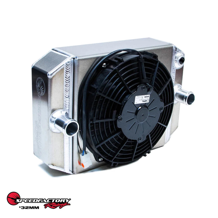 SpeedFactory Universal Race Radiator W' Shroud/Fan Kit — Speed Science