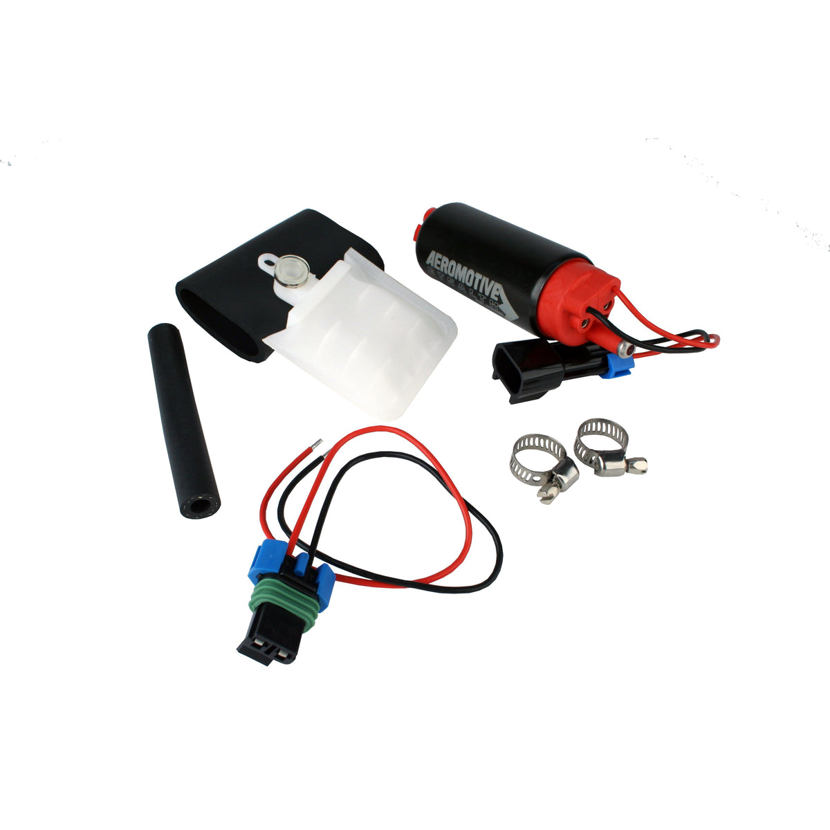 Aeromotive 340 Fuel Pump, Offset Inlet — Speed Science