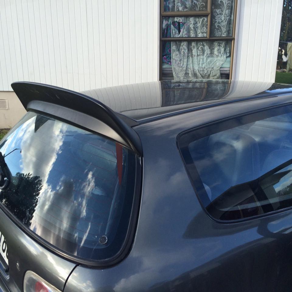 HC Racing Spoiler - EG 3dr "N1 Style" — Speed Science