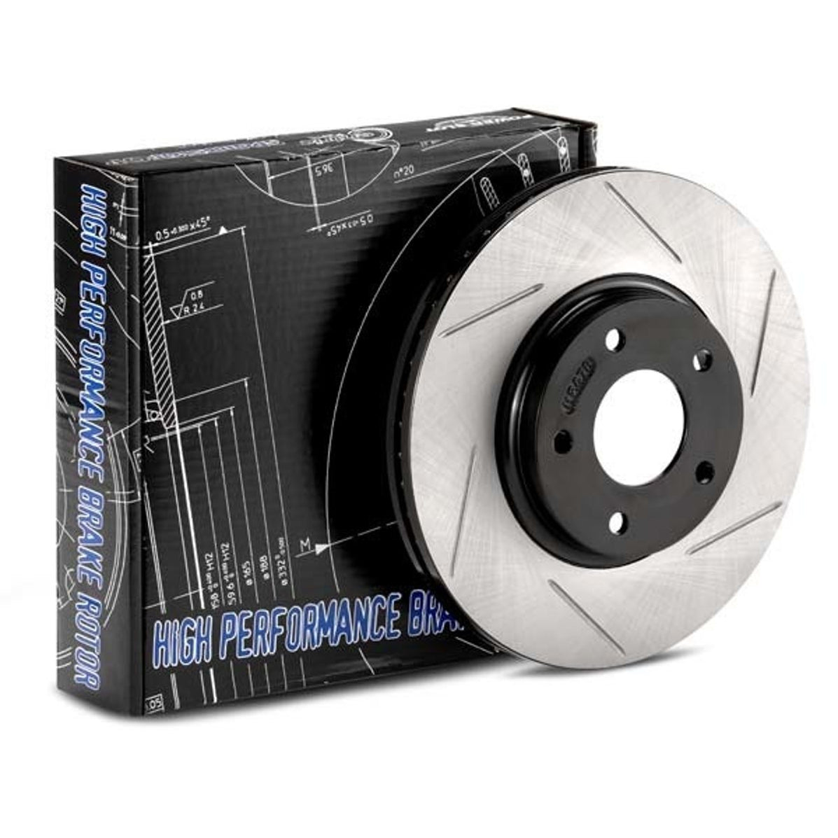 StopTech Power Slot Front Rotors - Prelude Upgrade 4x100 282mm — Speed ...