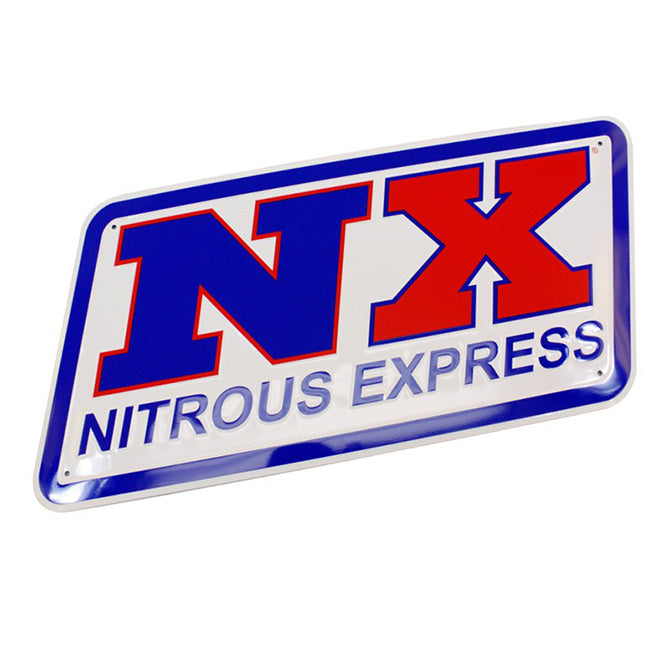 Nitrous Express Tin Sign — Speed Science