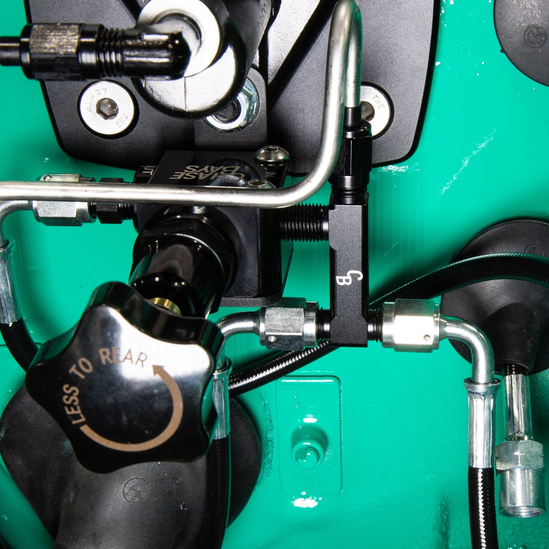 Chase Bays Brake Line Relocation for BMW E30 with Single Piston Brake ...