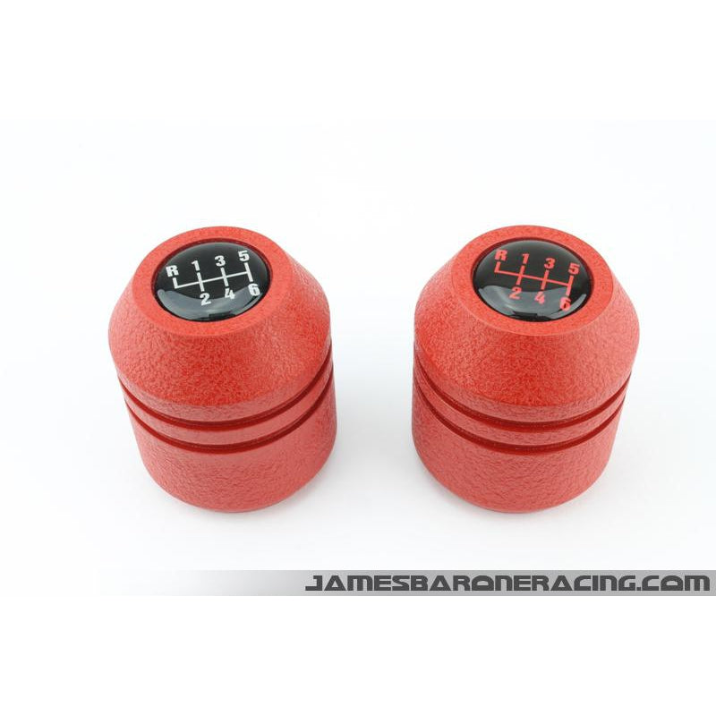 JBR Cylindrical Shift Knob - RED — Speed Science