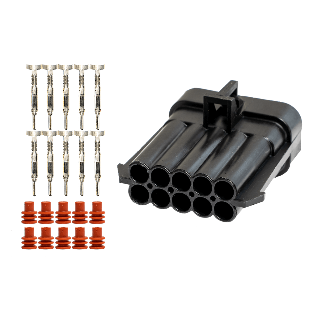 Fueltech - LS550 V8 10-WAY CONNECTOR KIT — Speed Science