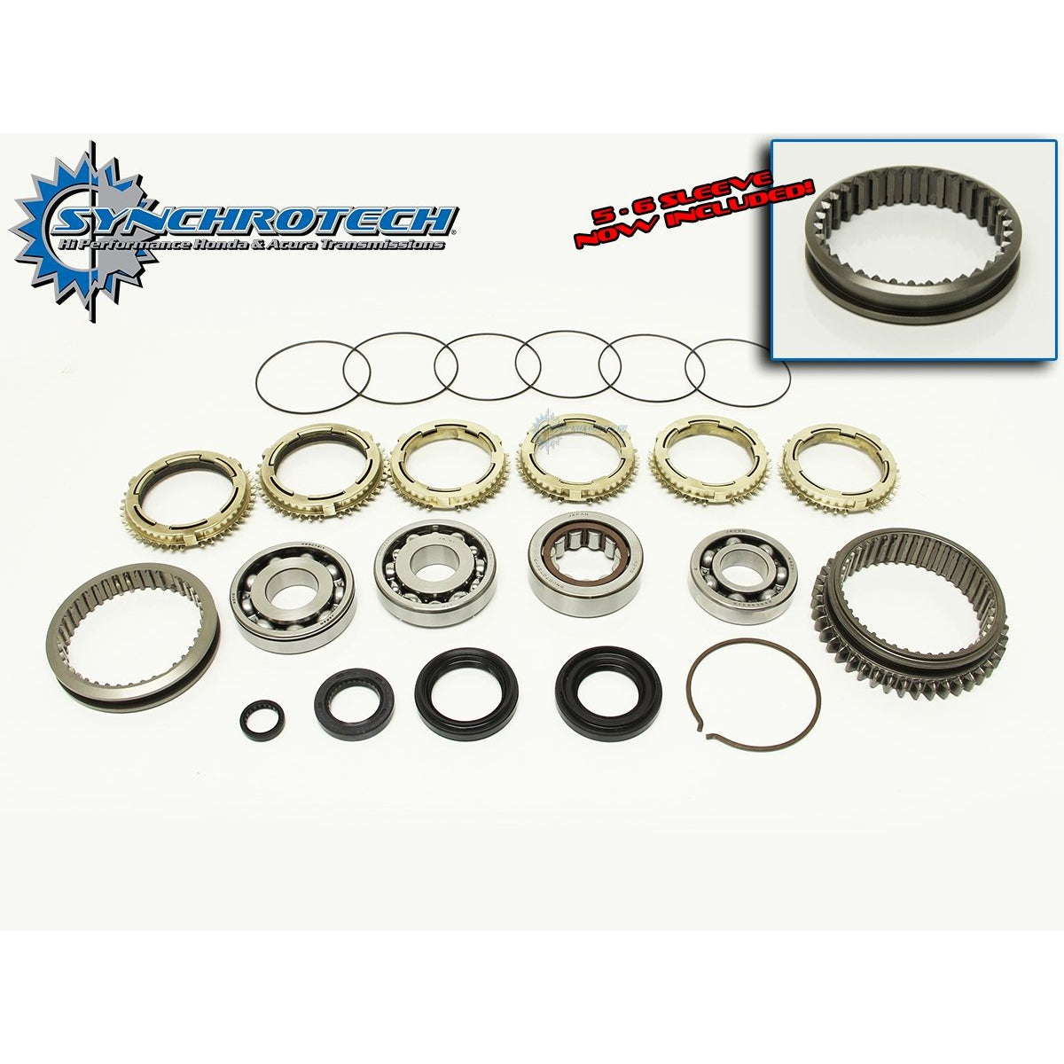 Synchrotech Master Rebuild Kit - 05+ K Series 6 Speed (inc all CL7/9 f ...