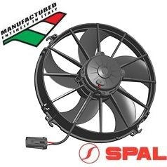 SPAL High-Performance Racing Pusher Fan - 12" Skew 12V - 1564CFM - 15 ...