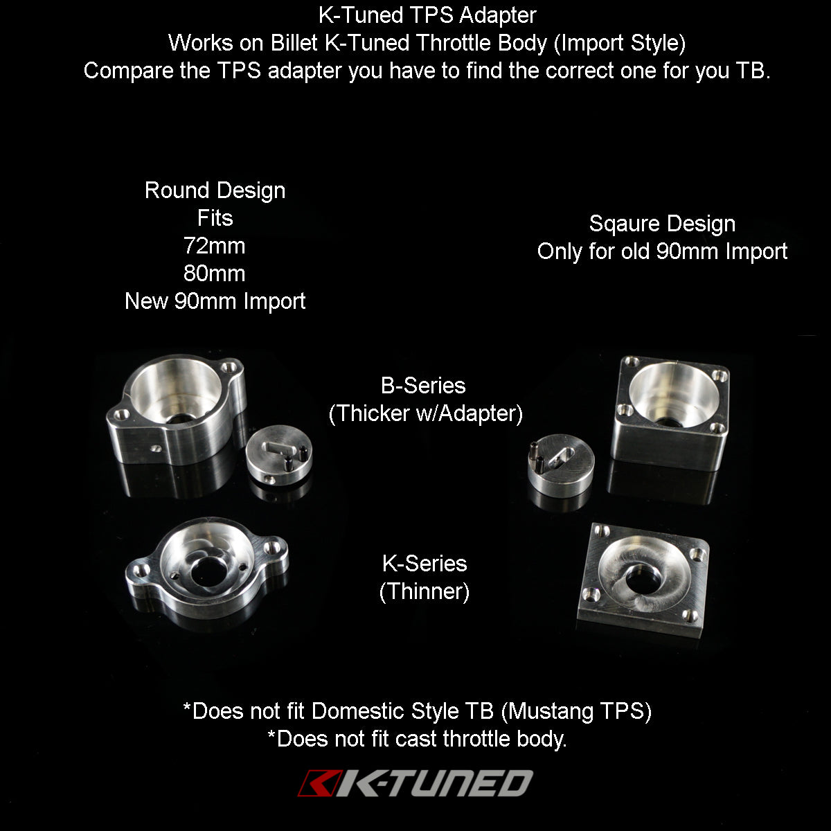 K-Tuned Throttle Body TPS Adapter — Speed Science