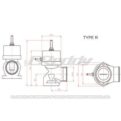 GReddy Type R Universal BOV Standard Spring — Speed Science