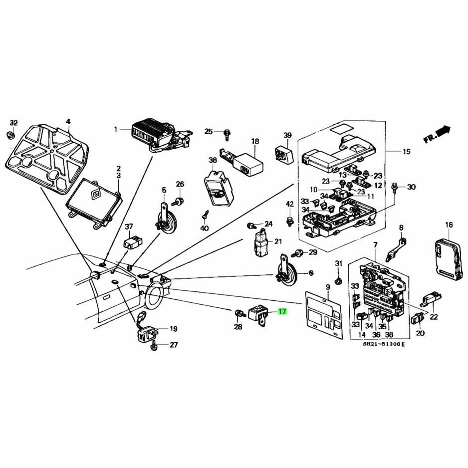 Honda Genuine Main Relay - B/D Series — Speed Science