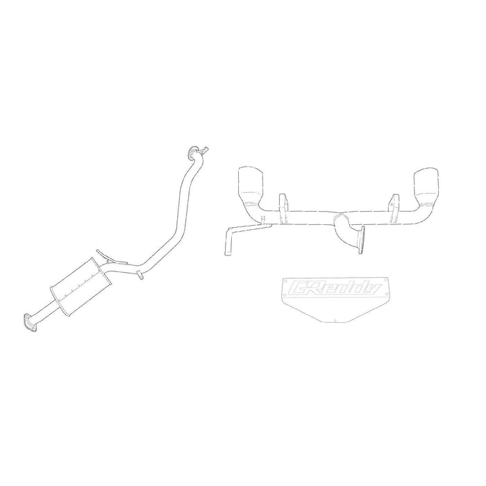 GReddy XRoss Muffler G-Style Exhaust- 18+ Suzuki Jimny JB64W — Speed Science