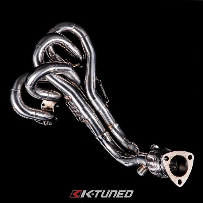 K-Tuned Ram Style K-Swap Header Polished 304 Stainless Steel — Speed ...