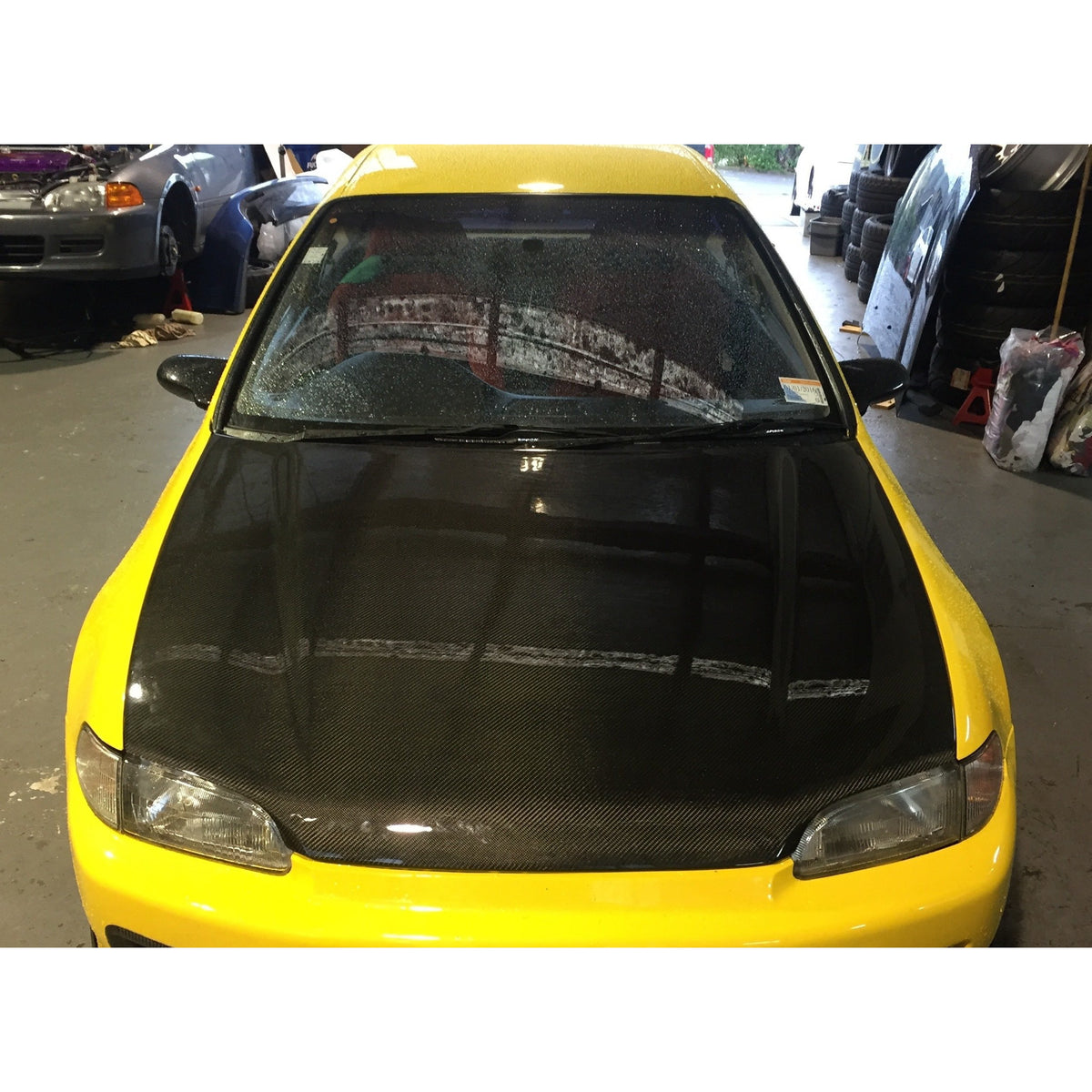 HC Racing Lightweight Bonnet - EG 4dr "OEM Style" — Speed Science