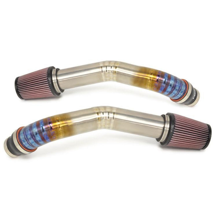 STM Tuned R35 GTR Titanium Intakes (Burned Blue) — Speed Science
